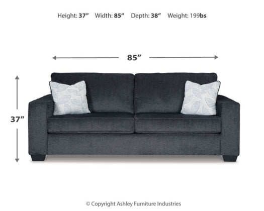 Ashley Altari Queen Sofa Sleeper slate