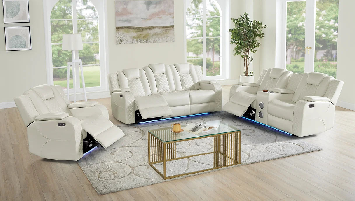 S3480 Eclipse Sand 3pcs power reclining set